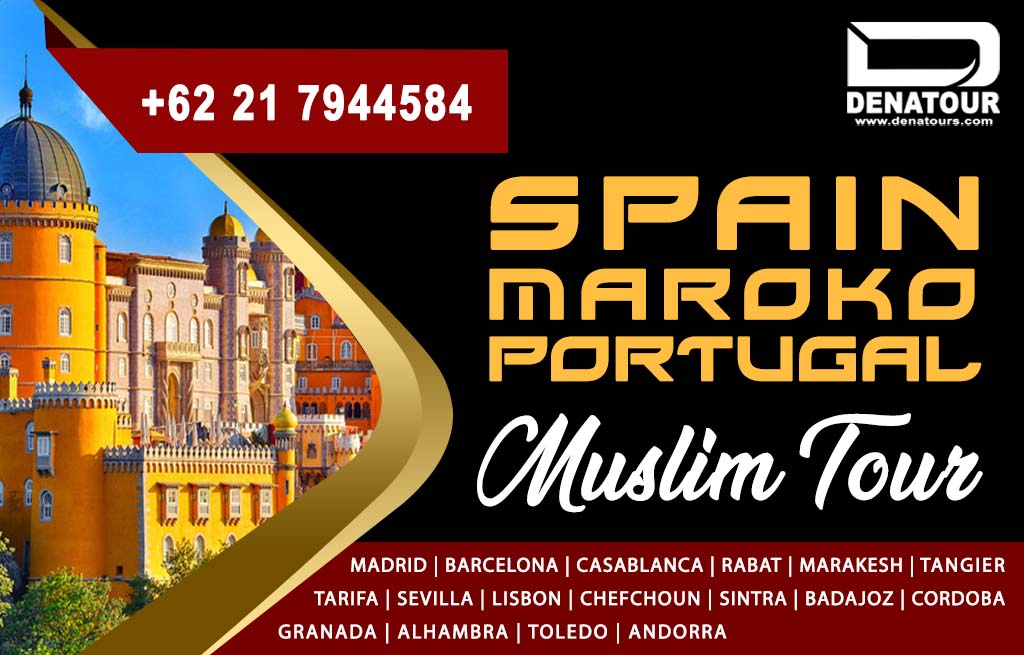 Spain Maroko Portugal Muslim Tour 14 Days